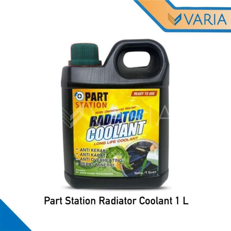 Jual Air Radiator Coolant With Demineral Water Motor Mobil Part Station ...