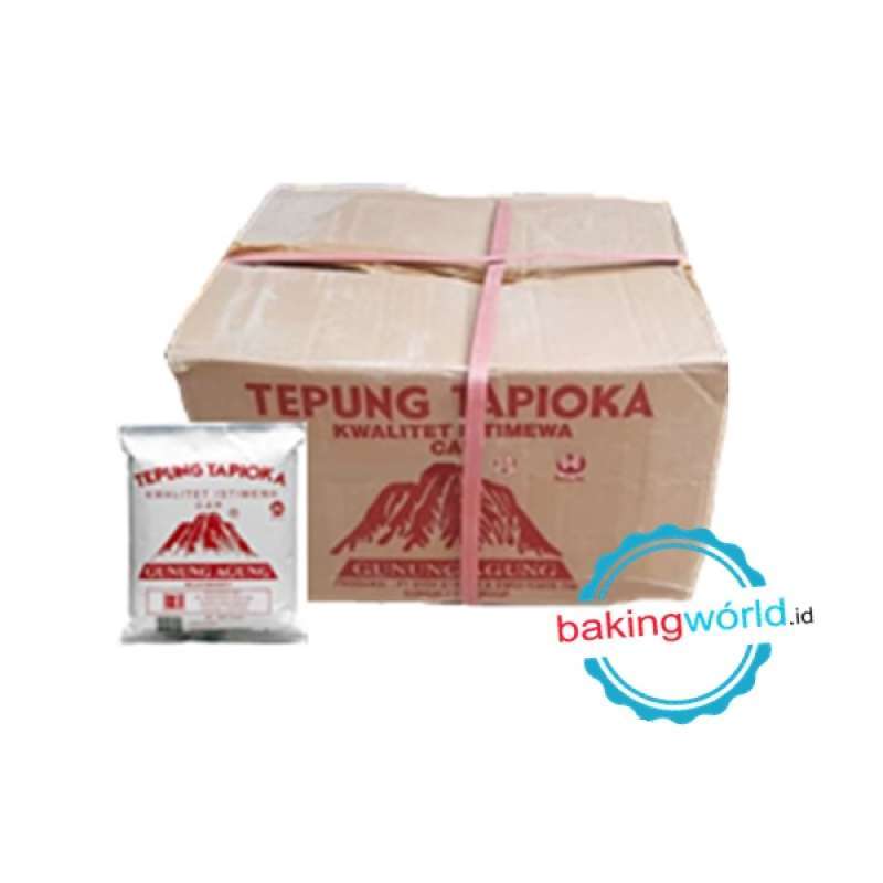 Jual Tepung Tapioka Cap Gunung Kemasan 500 gram (ctn) di Seller ...