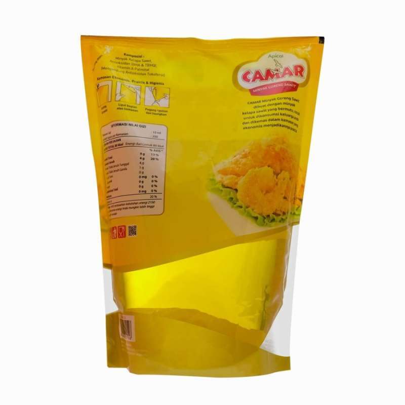 Jual Apical | Minyak Goreng (cooking Oil) Camar | 2 Liter Pouch (refill ...