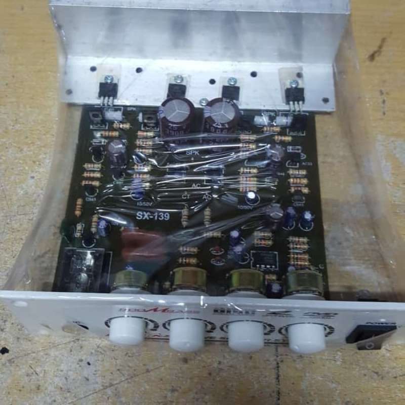 Jual Kit Speaker Aktif 1000w Stereo Ada Mic Ada Power Supply di Seller ...