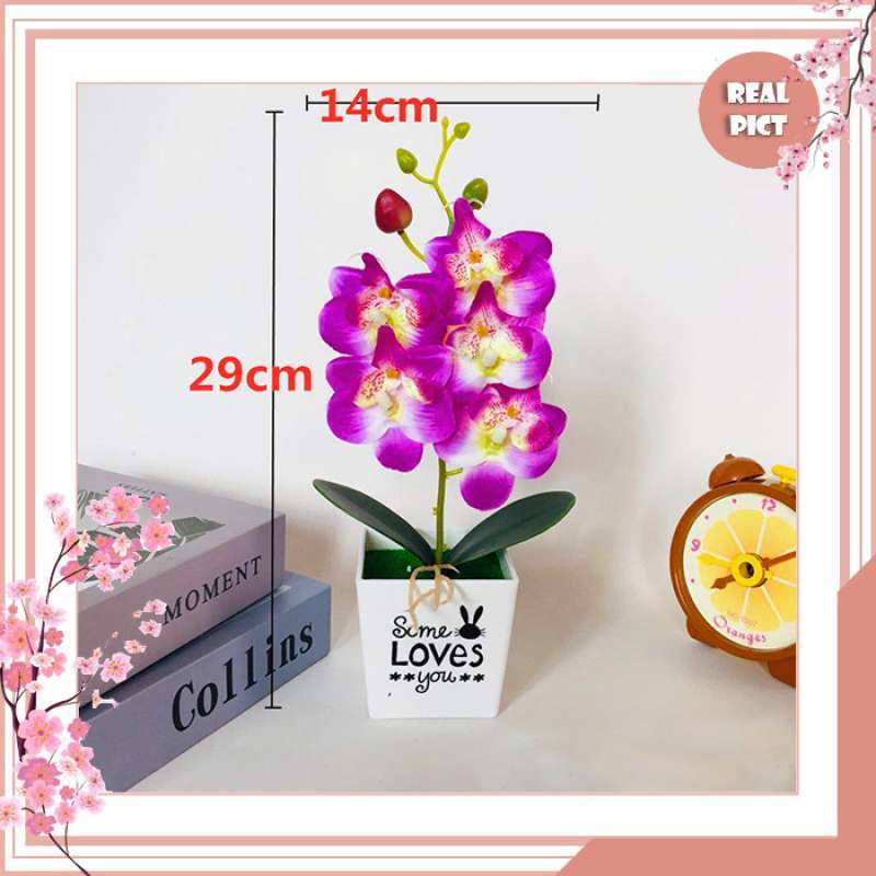 Promo UNICO PBP08 Pot Bunga Anggrek Tanaman Hias Artificial Flower ...