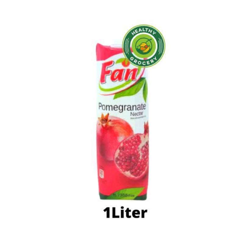 Jual Fan Juice Natural Pomegranate 1 Liter Sari Buah Delima Di Seller ...