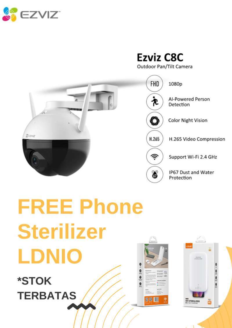 Jual Ezviz C8c 1080p Full Hd Smart Ip Camera 2mp Kamera Cctv Wifi ...