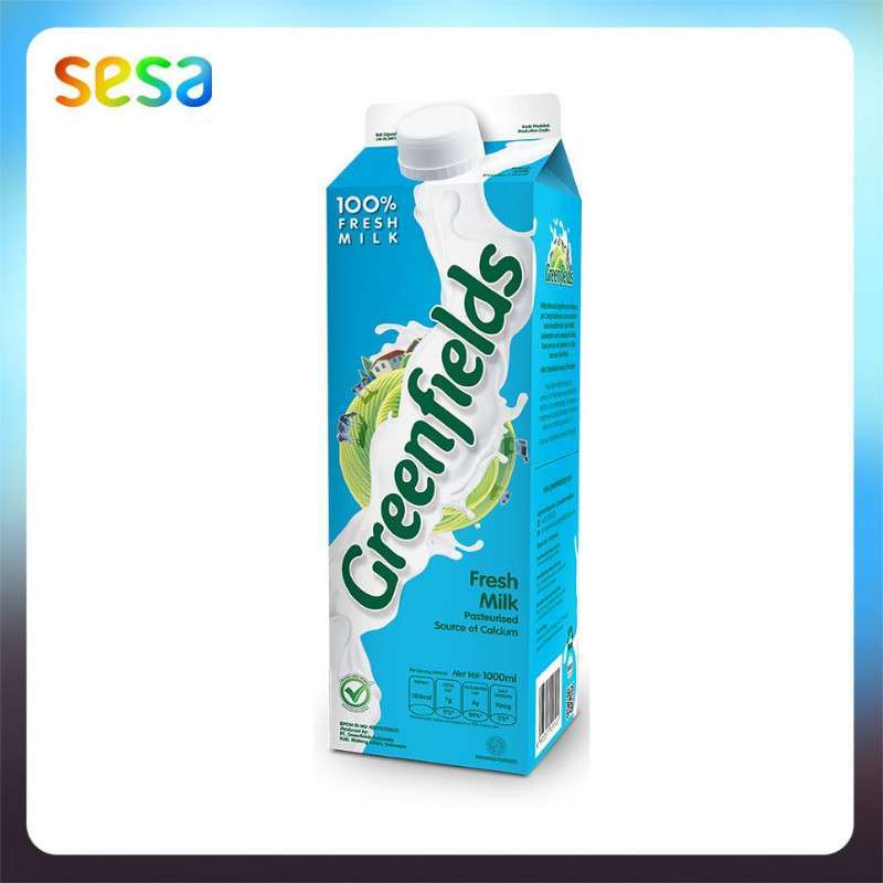 Jual Greenfields Fresh Milk 1 Liter di Seller Sesa Official Store ...