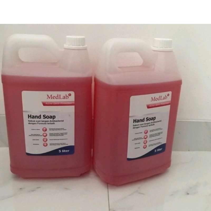 Promo Hand Soap 5 Liter / MedLab Sabun Cuci Tangan Cair / Hand Wash ...