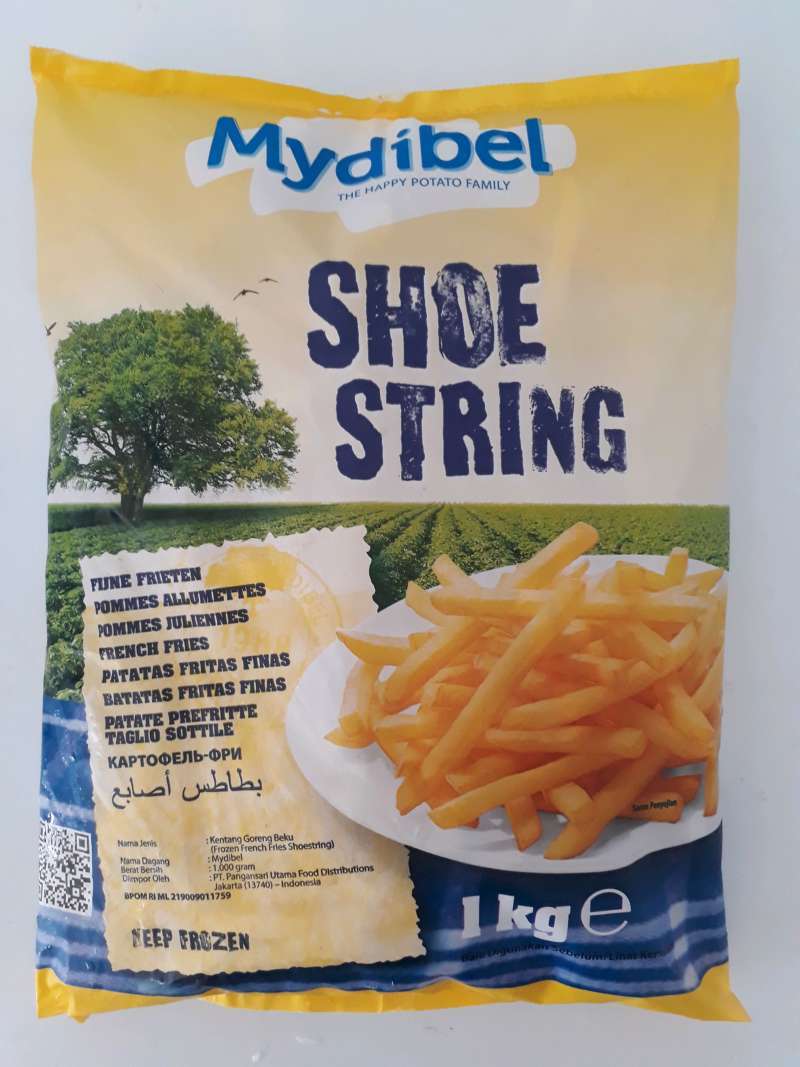 Jual MYDIBEL Shoestring 1Kg Kentang Goreng Beku di Seller Adellioolshop ...