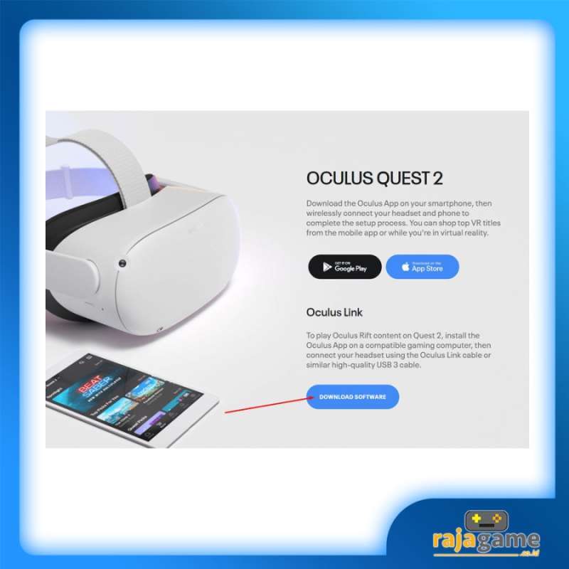Jual Oculus Quest 2 Advanced Gaming Vr Aio Headset 128gb (japan) Di Seller Rajagame Shop ...