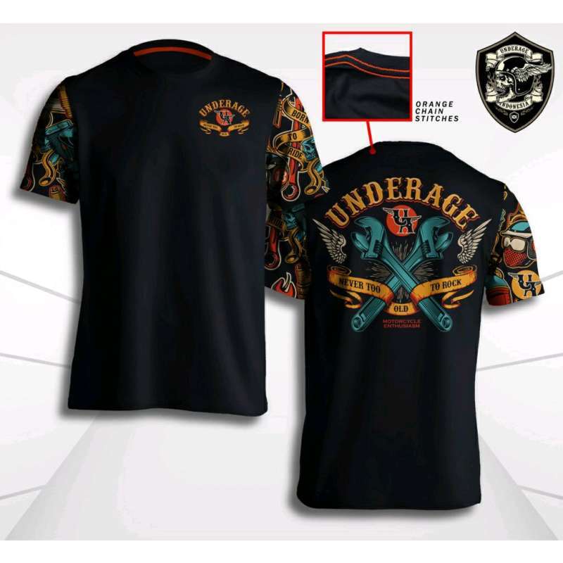 Jual Underage | Kaos Motor | Kaos Bikers | Kaos Premium | Kaos Touring ...