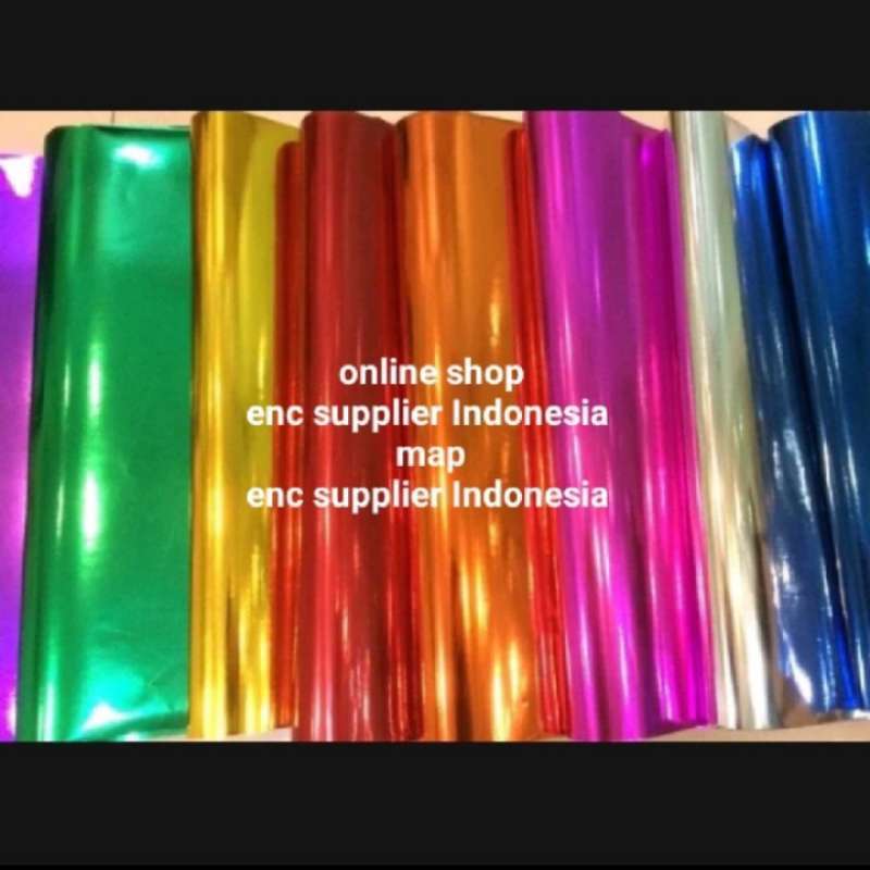 Jual 10 Lembar Kertas Emas Paper Metalik 50 X 66 Cm Sampul Mas Warna ...