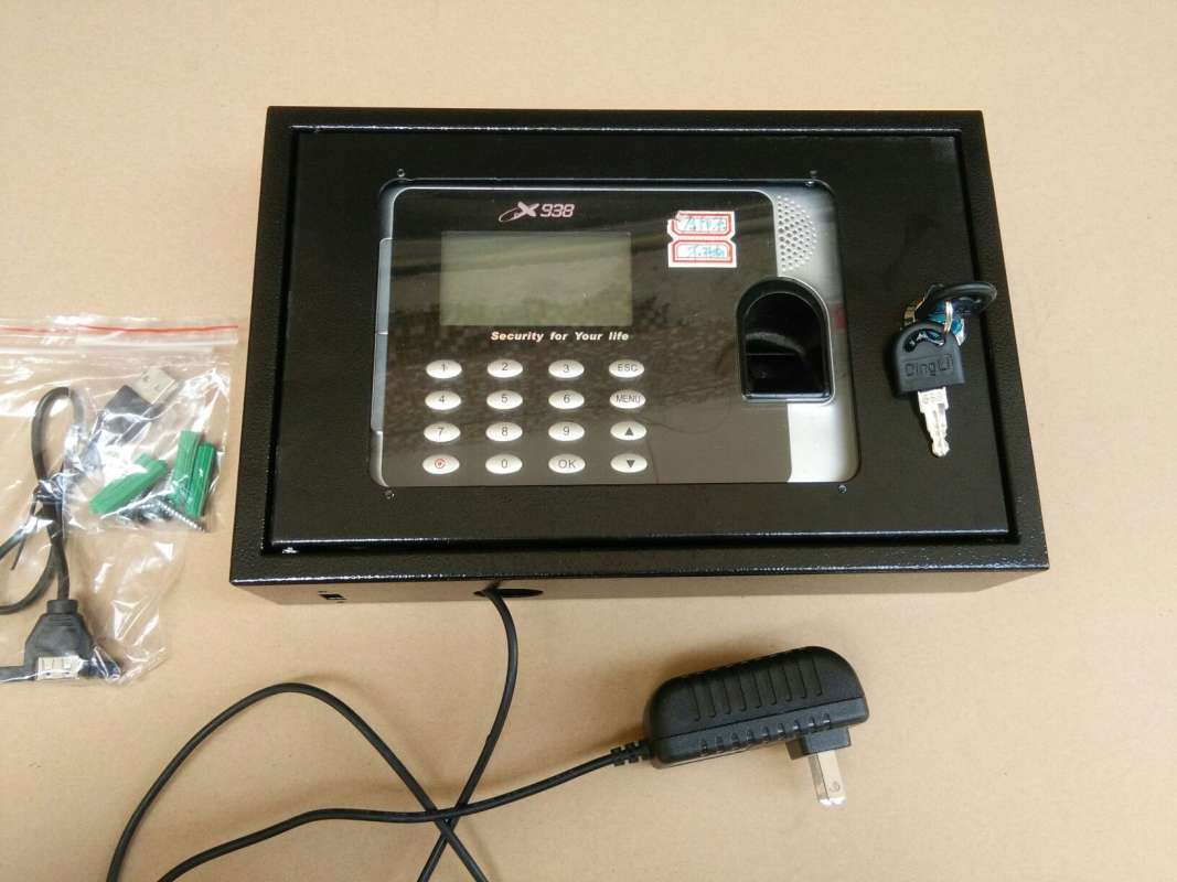 Jual Box Metal Mesin Absensi / Safety Box Mesin Fingerprint / Cover Box ...