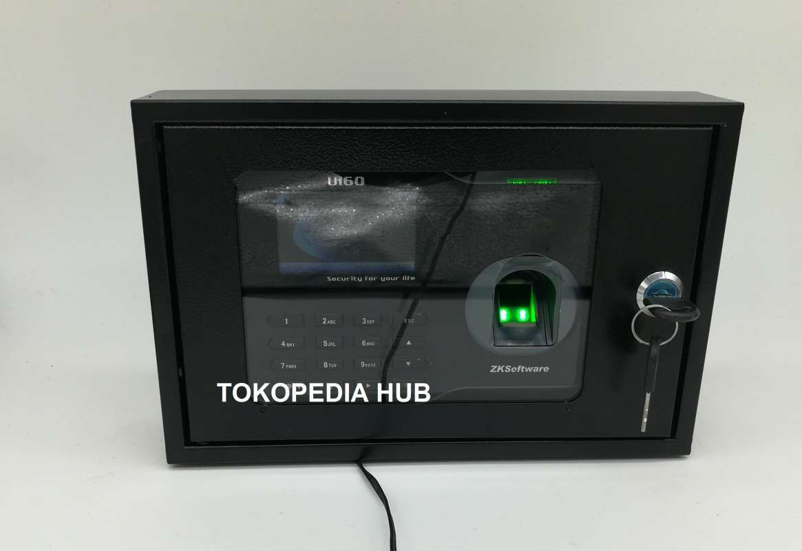 Jual Box Metal Mesin Absensi / Safety Box Mesin Fingerprint / Cover Box ...