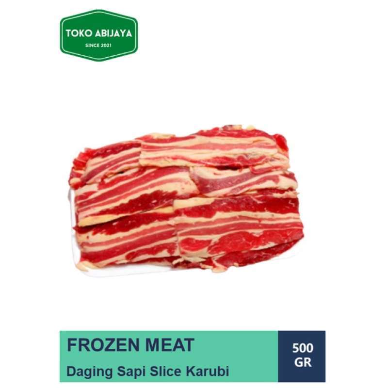 Jual Daging Sapi Karubi | Yoshinoya | Gyuniku 500 Gram di Seller Toko ...