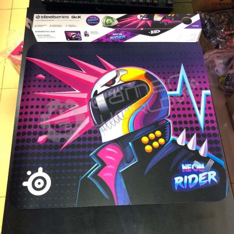 Jual Steelseries Qck Large Neon Rider edition Gaming Mousepad di Seller ...