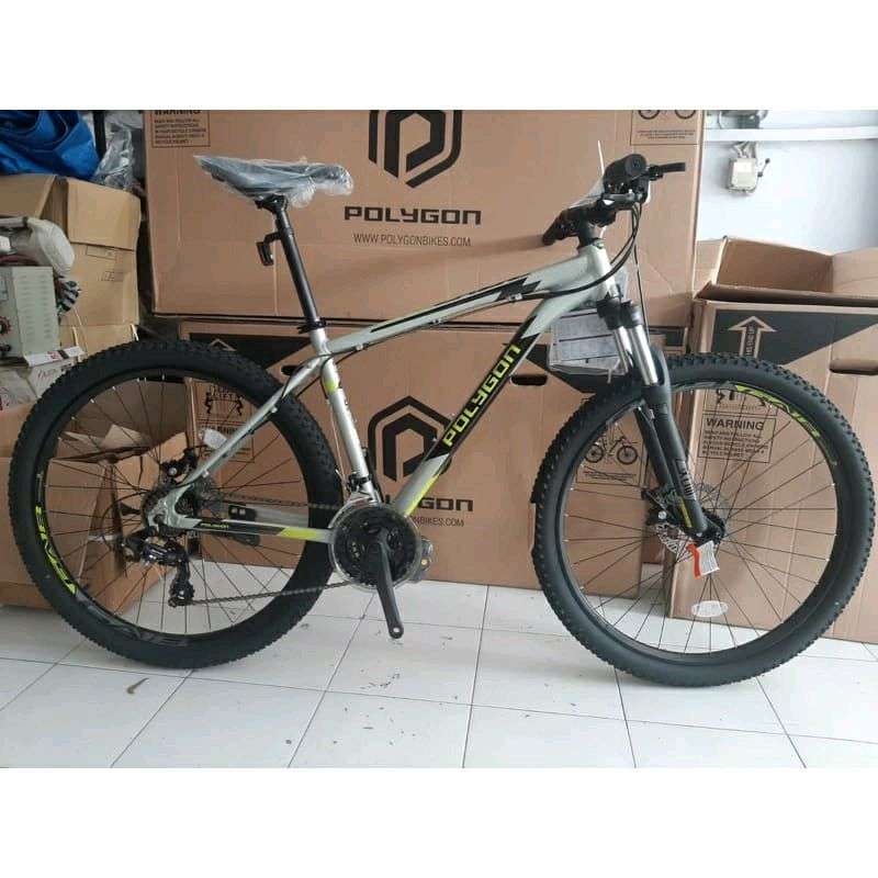 Jual RAYA88 SEPEDA POLYGON CASCADE 3 2021 3X7 SPEED - GREENGREY di ...