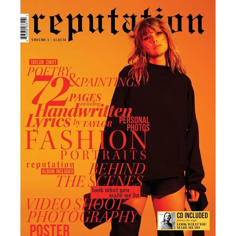 Jual Taylor Swift Reputation CD + Target Exclusive Magazine Vol 1 di ...