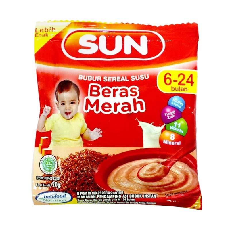 Jual SUN Beras Merah Makanan Bayi [Kemasan Sachet] di Seller Swalayan ...