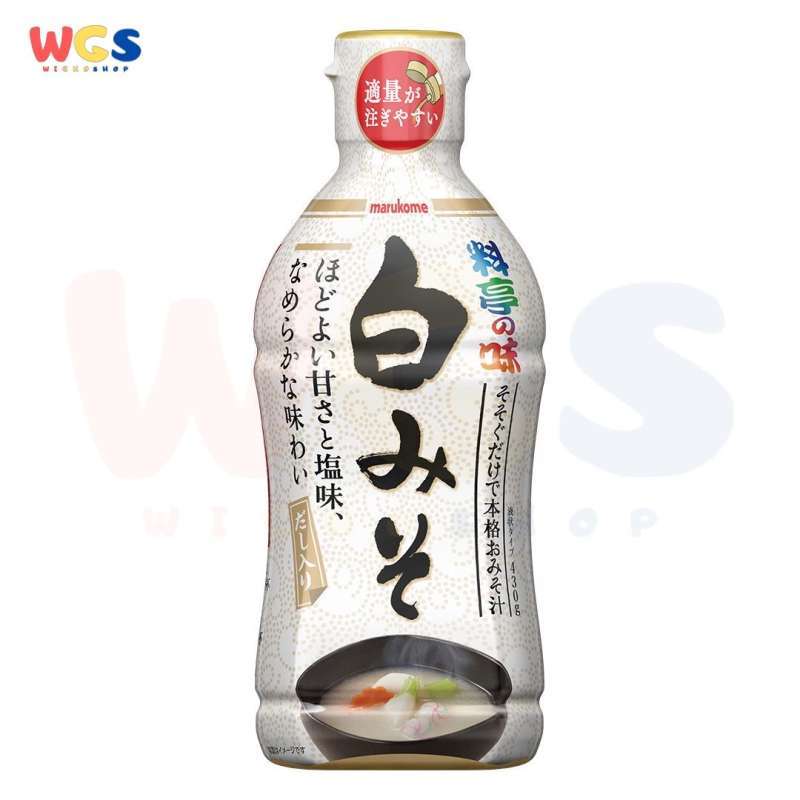 Jual Marukome Liquid Miso Restaurant Flavor White Miso Dashi 430g di Seller WIGHOSHOP - Sampora ...