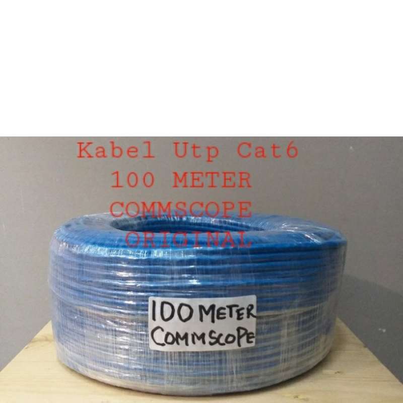 Promo Kabel Lan Utp Cat 6 Commscope 100Meter/COMMSCOPE CAT 6 ...