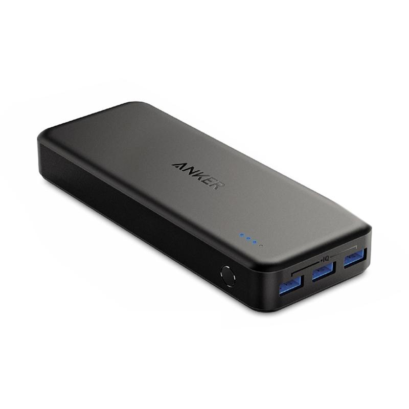 Jual Anker A1273 PowerCore Elite with 3 USB Port Output [20000 mAh/ 30W ...