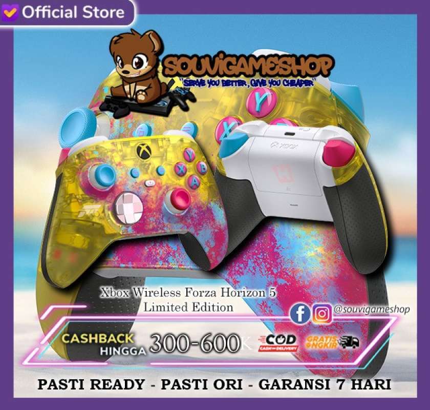 Jual Xbox Wireless Controller Series S X Forza Horizon 5 Limited ...