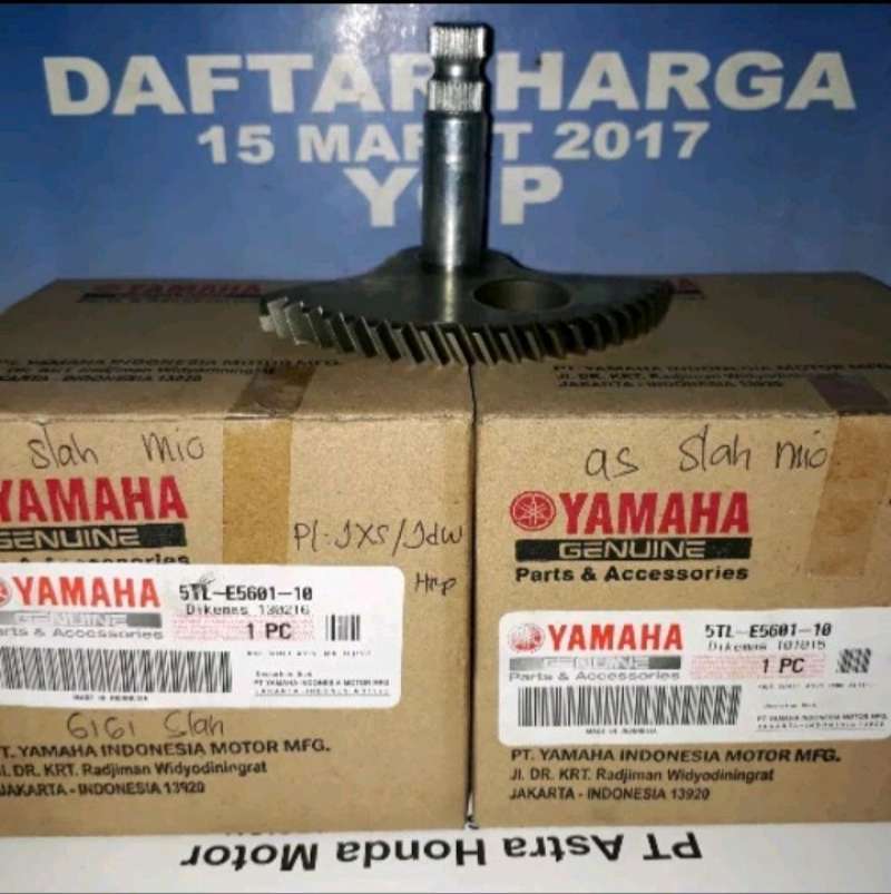 Jual 5tl-e5601-10 As Slah Atau Gigi Slah Mio Sporty Atau Mio Asli ...