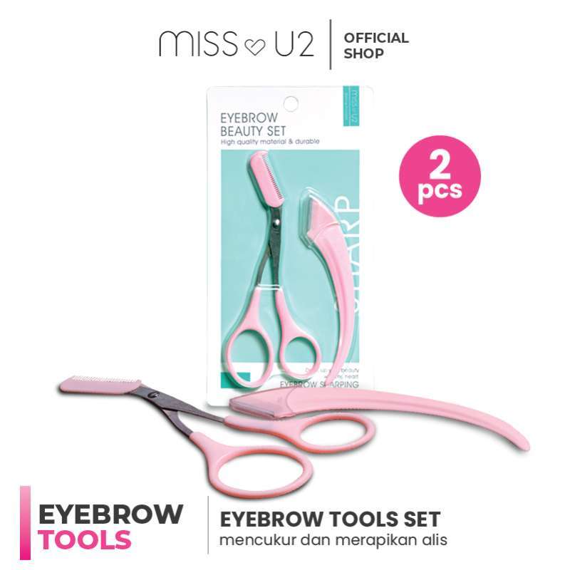 Promo Miss U2 Eyebrow Tools Set-Pink Diskon 30% di Seller Miss U2 Official Store - Pasir Jaya ...