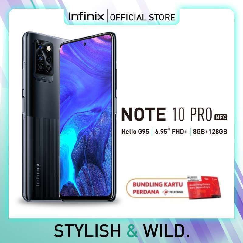 Jual Infinix Note 10 Pro Smartphone [8/128GB] Free Telkomsel Starter ...
