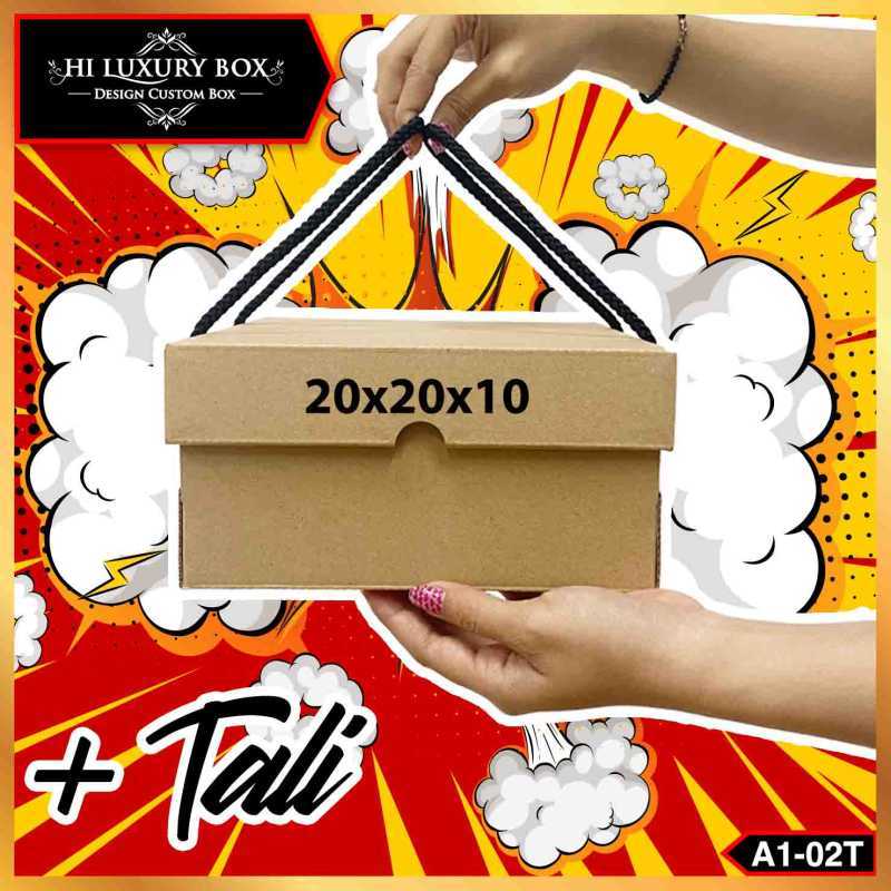 Jual Kotak Kue - Cake Box | Kotak | Dus Packaging (20x20x10) di Seller ...