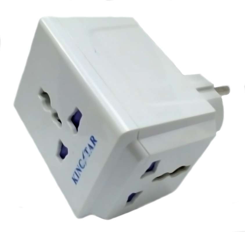 Promo Steker Colokan T Arde Cabang 3 Plug EU Universal Multi Adaptor ...