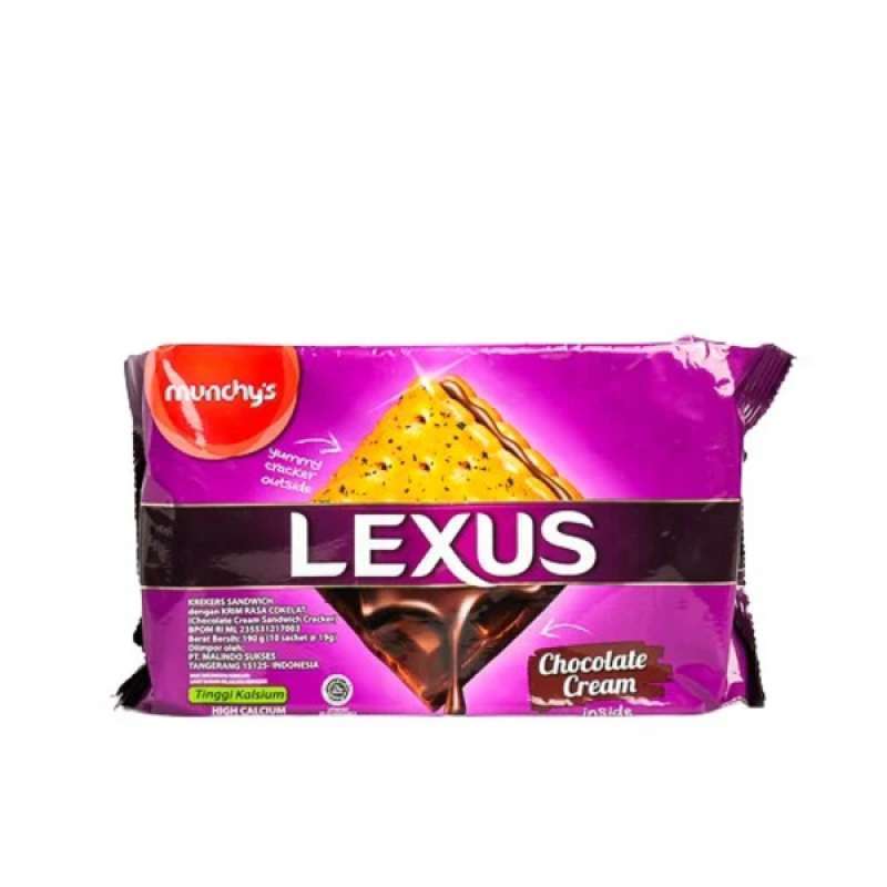 Jual MUNCHYS LEXUS SANDWICH CHOCOLATE [190 G] Halal di Seller Farmers ...