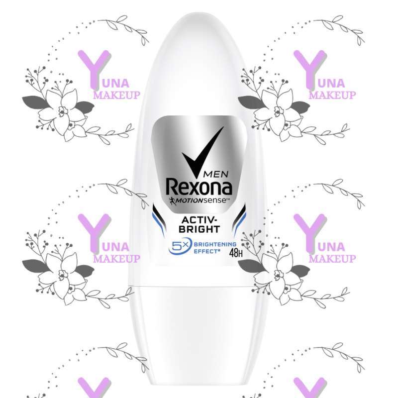 Jual Rexona Men Deodorant Roll On Invisible All In One Anti Bakteri 45 Ml Di Seller Yuna Makeup ...