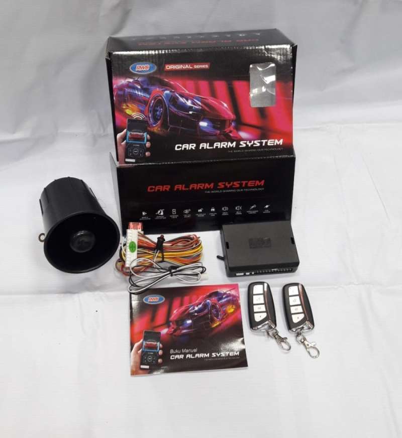 Jual RECOMMEND ALARM RWB MODEL 2020 UNTUK SEMUA MOBIL di Seller Store ...