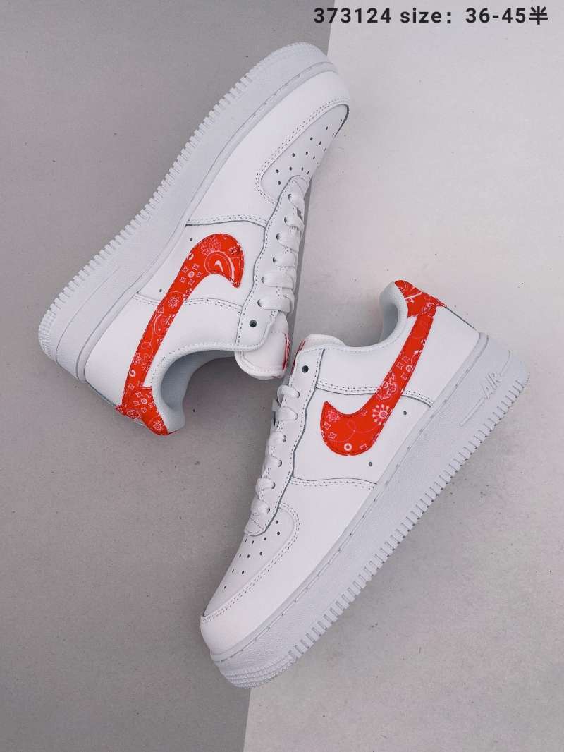 Jual Nike Air Force 1 Low White Red Cashew Last Original Cardboard ...
