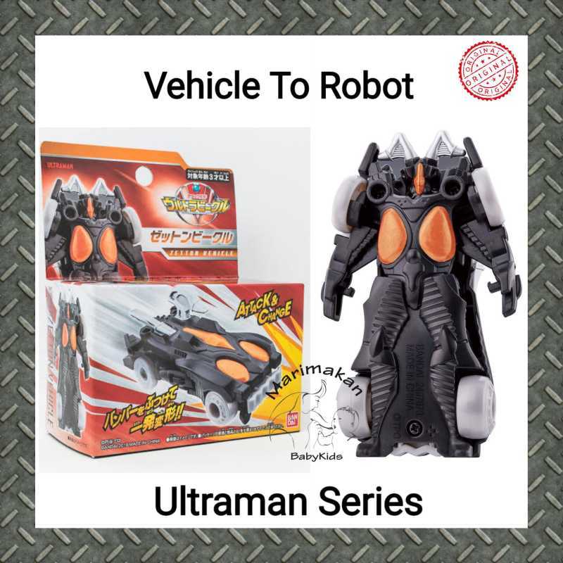 Jual Bandai Ultraman Attack Zetton Vehicle Mainan Robot Anak Original ...