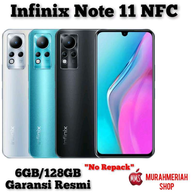 Jual INFINIX NOTE 11 NFC 6/128 NEW GARANSI RESMI INFINIX - 6/128 White ...