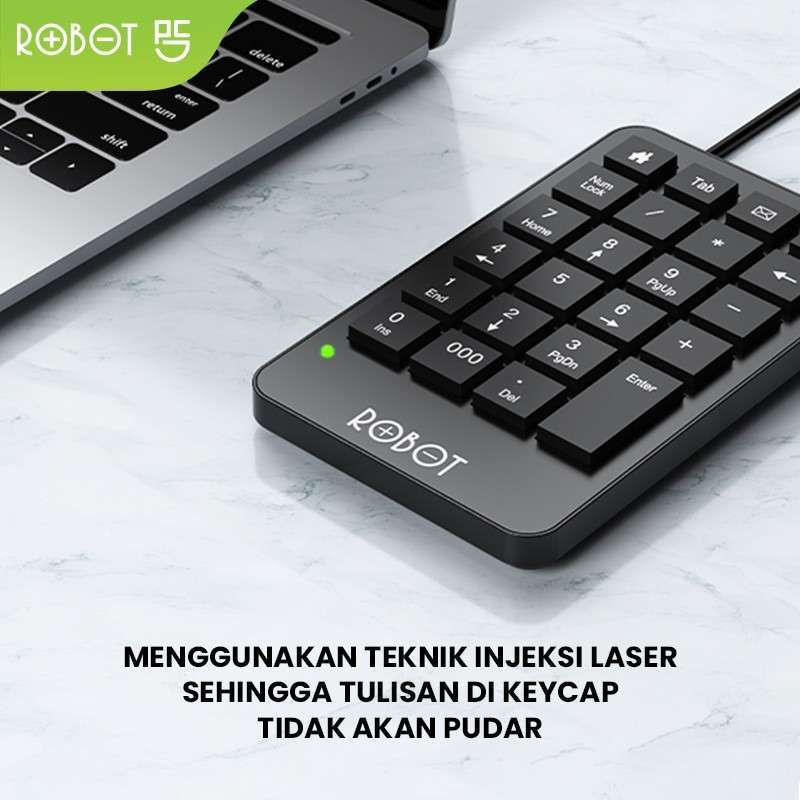 Promo Robot Rk01 Wired Numeric Keypad Black Diskon 44% Di Seller Robot ...