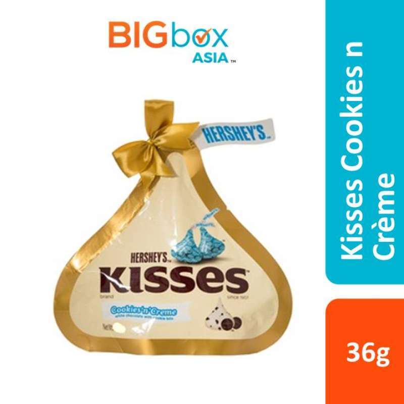 Jual Hershey's Kisses 36g - Cookies & Cream di Seller BIGbox Asia Official Store - PT DPO ...