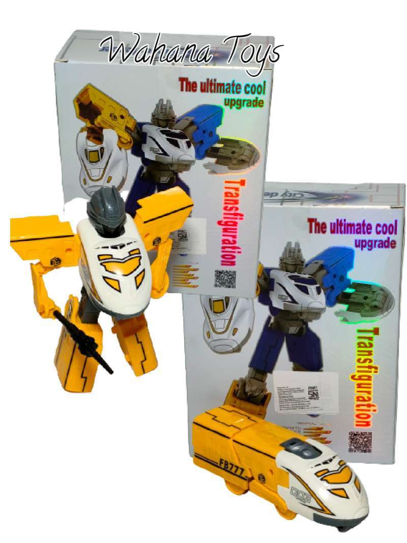 Jual Mainan Anak Robot Jadi Kereta Supertrain Di Seller Wahana Toys ...