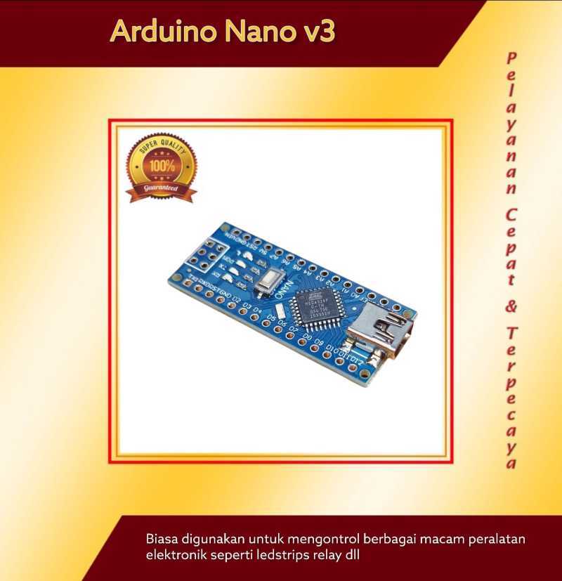 Jual Arduino Nano Atmega328p V3 0 Clone Driver Ch340 Tanpa Kabel Di