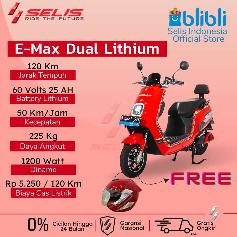 Intip, Yuk, Daftar Harga Motor Listrik Selis - Blibli Friends