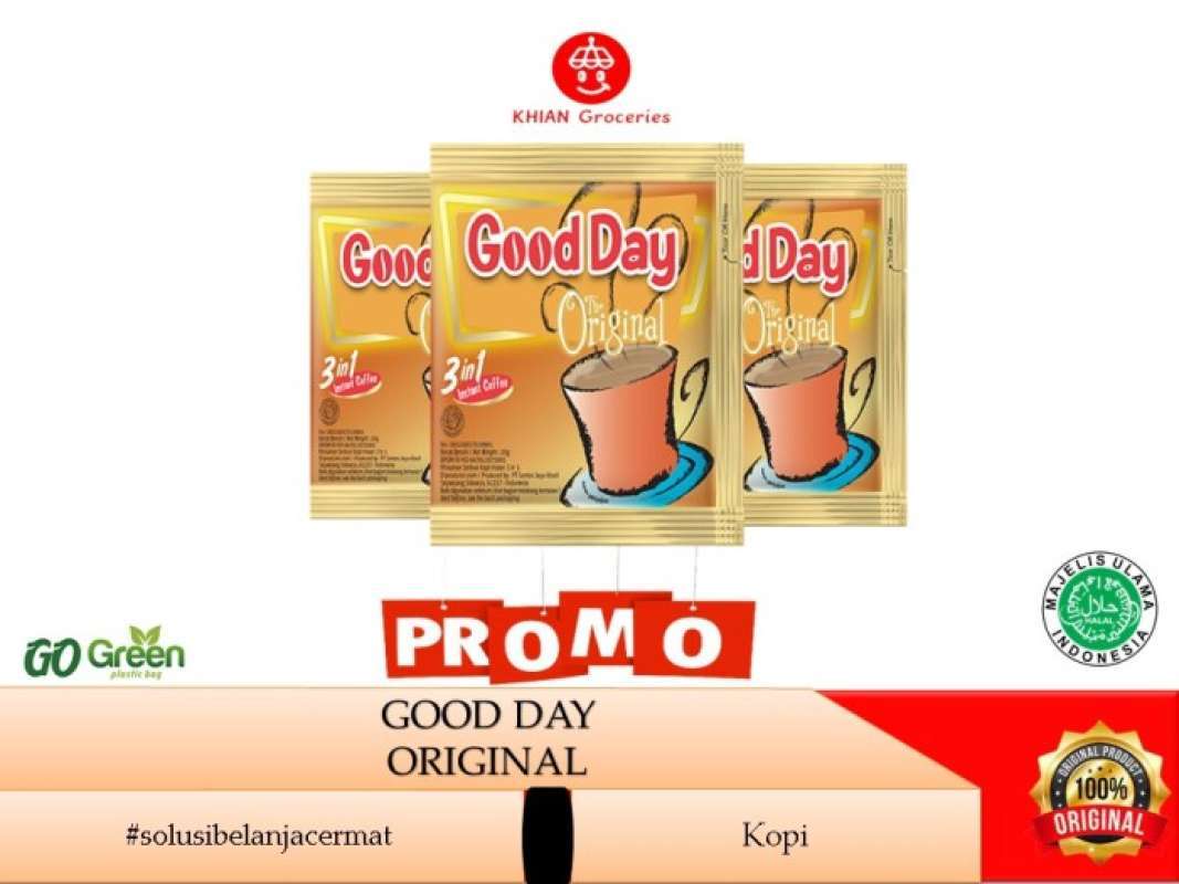 Jual Good Day Kopi Sachet All Varian 20gram X 5 Sachet . Khian ...