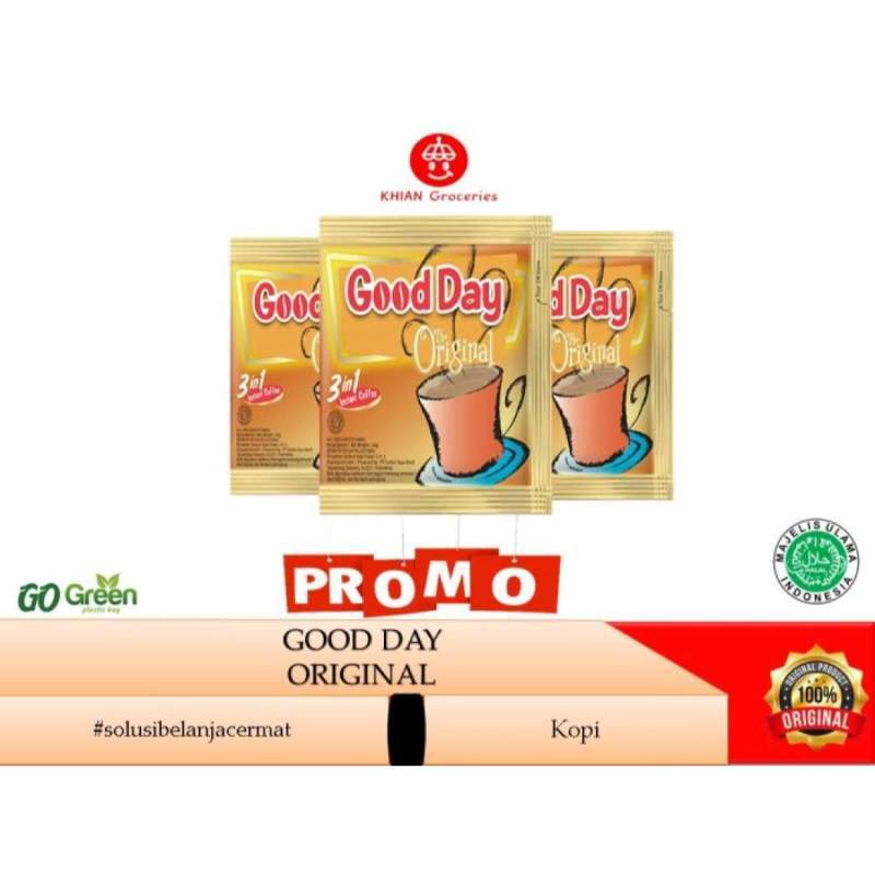 Jual Good Day Kopi Sachet All Varian 20gram X 5 Sachet . Khian ...