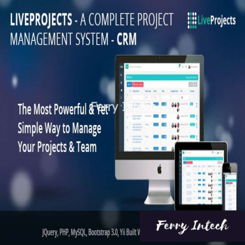 Promo APLIKASI LIVEPROJECTS COMPLETE PROJECT MANAGEMENT CRM Diskon 10% ...