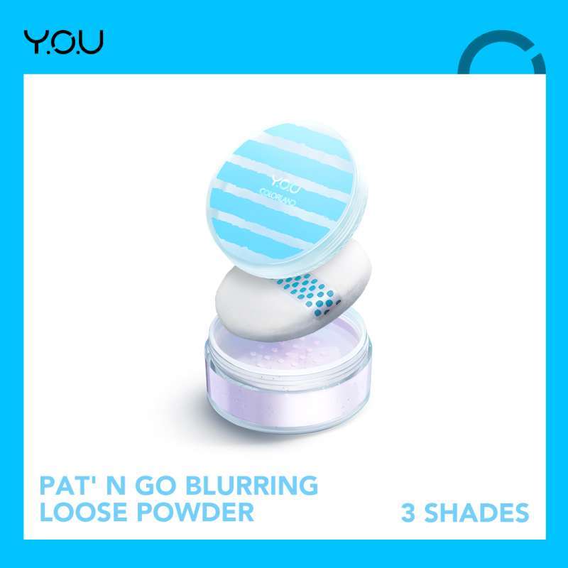 Promo You Colorland Loose Powder Pat 'n Go|shine-free Lightweight Even ...