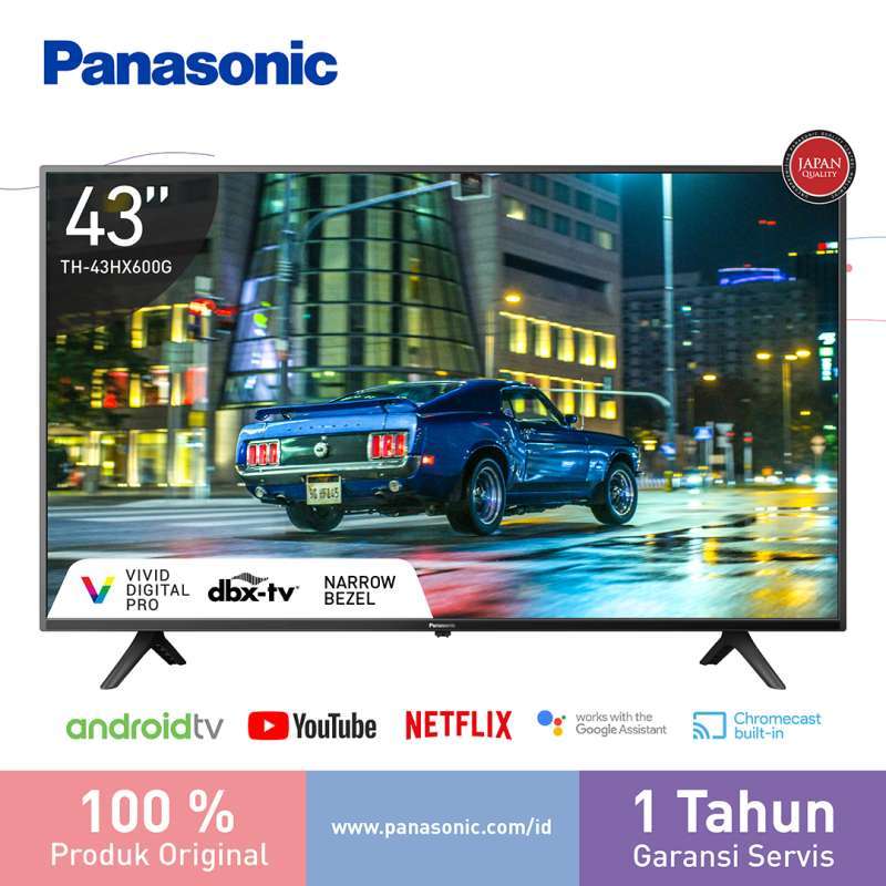 Promo Panasonic Th-43hx600g 4k Smart Android Tv Led [43 Inch] Diskon 24% Di Seller Panasonic ...