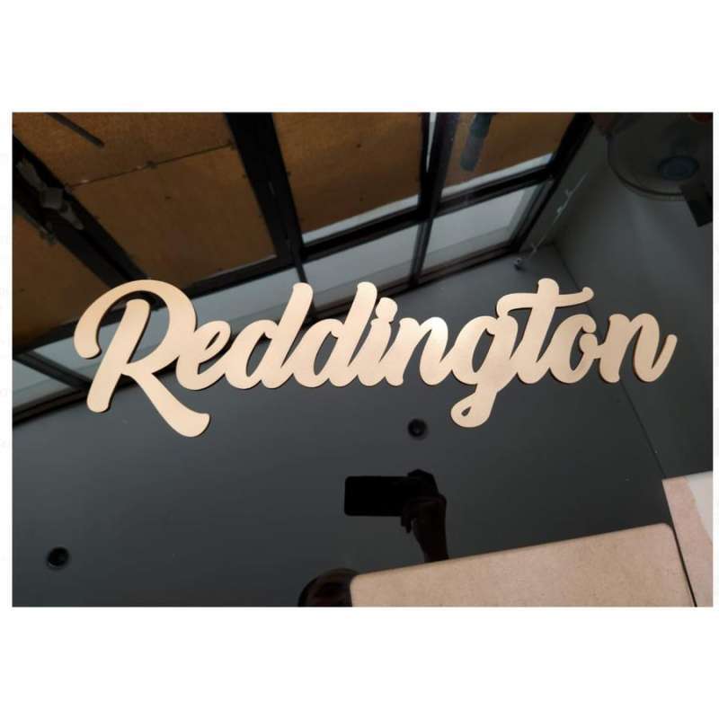 Jual BACKDROP SIGN ACRYLIC 70CM / CUSTOM TULISAN KAYU / CUSTOM NAMA ...