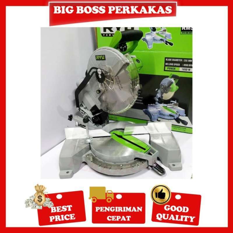 Jual Ryu Rms 255 Mesin Potong Alumunium Kayu Mitre Saw 10 Miter Saw ...