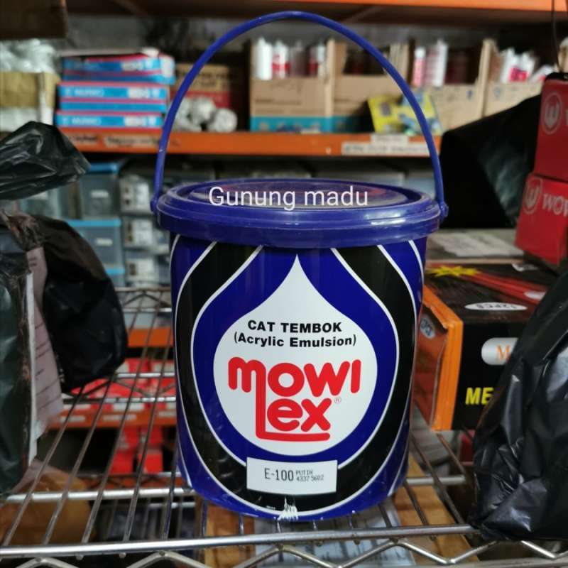 Jual Cat Tembok Mowilex E100 Putih 2 5 Liter Cat Interior E 100 Di