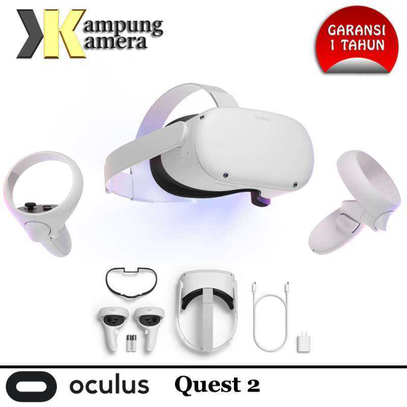 Jual Oculus Quest 2 Advanced All-in-one VR Headset 128GB Original di Seller Kampung Kamera ...