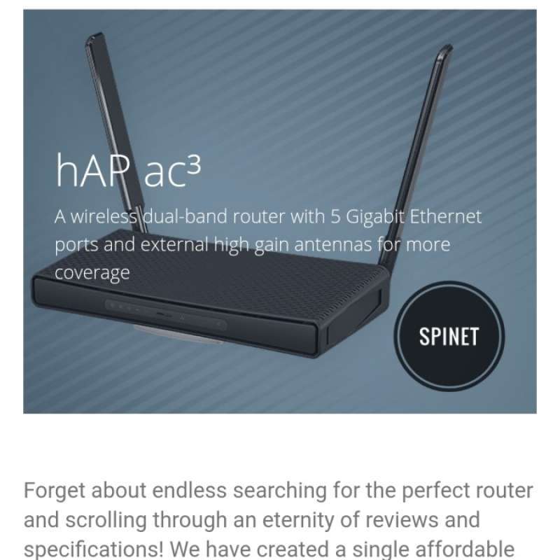 Jual Mikrotik Router Wireless hap ac3 RBD53iG-5HacD2HnD di Seller ...